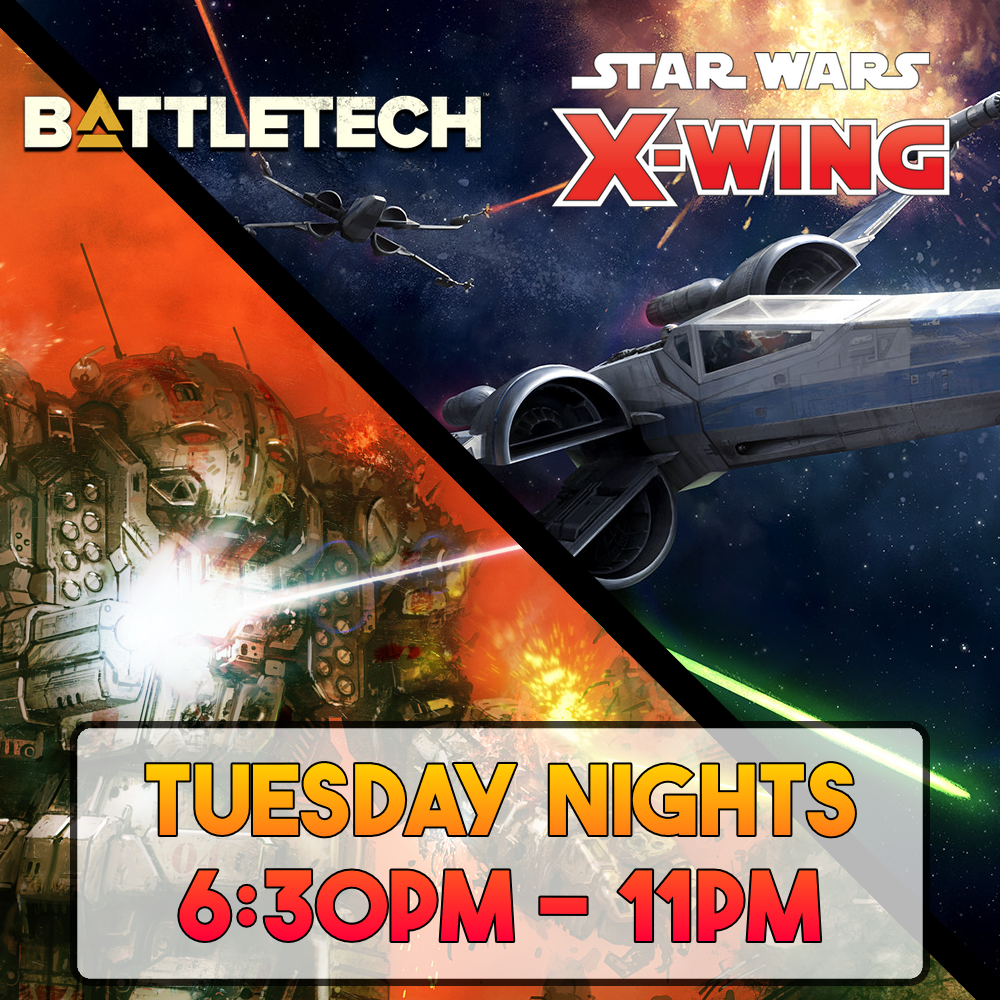 BattleTech / X-Wing Game Night - 1/9/23 | Gamescape San Francisco